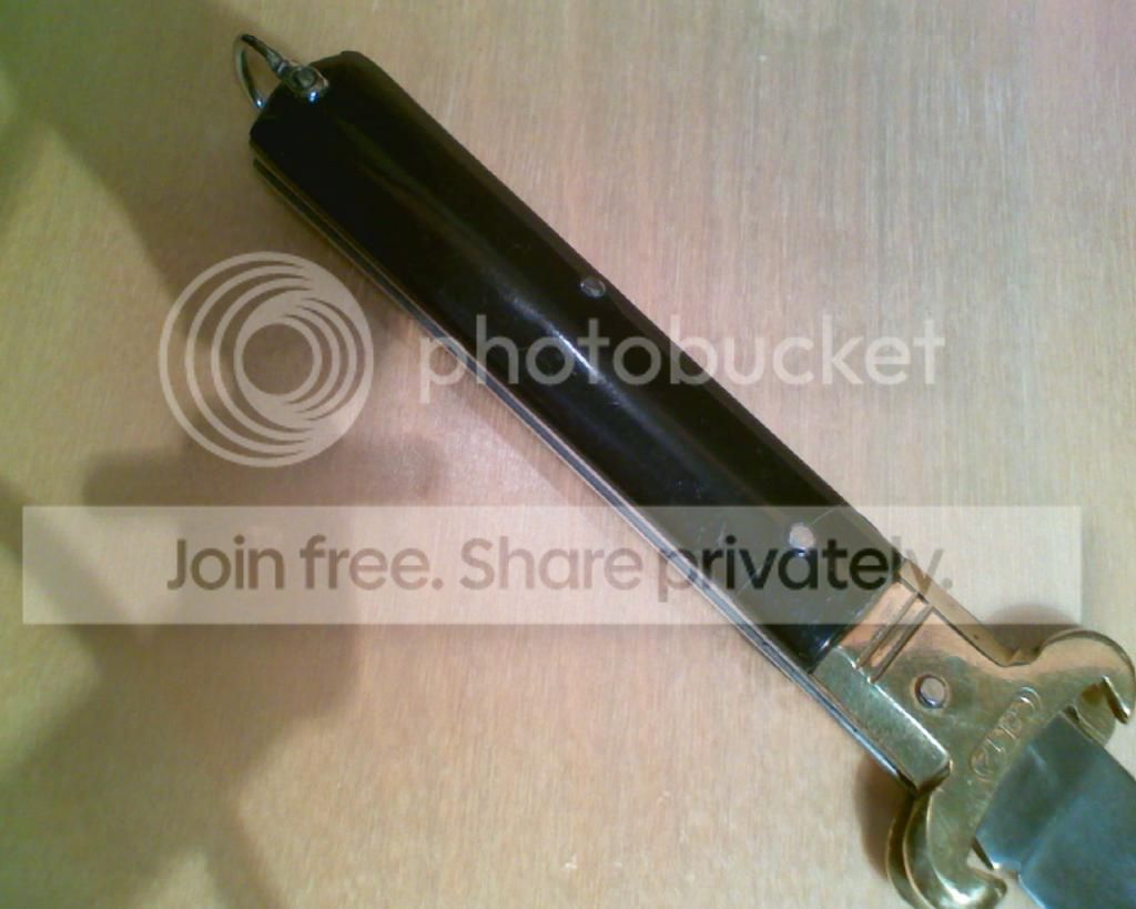 Dora Shell Puller Folder Made in Italy - TalkBlade.Info Knife Forums
