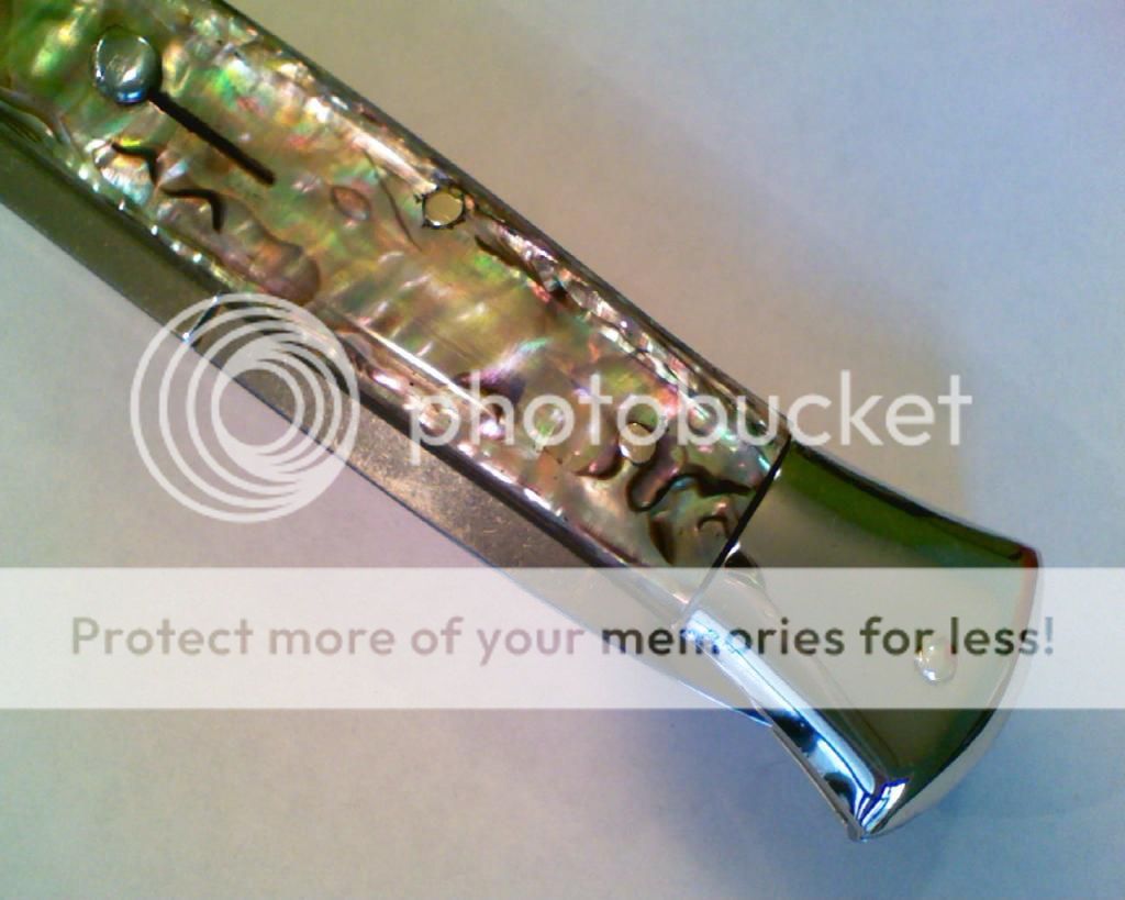 Frank Beltrame's Ltd Ed 28cm PickLock Abalone N 11 - TalkBlade.Info ...