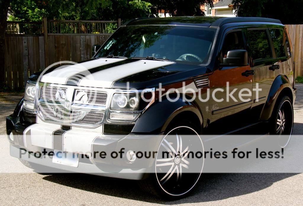 New 24's with mod list | Dodge Nitro Forum