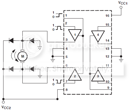 Intermittent DC Motor on H-Bridge | All About Circuits